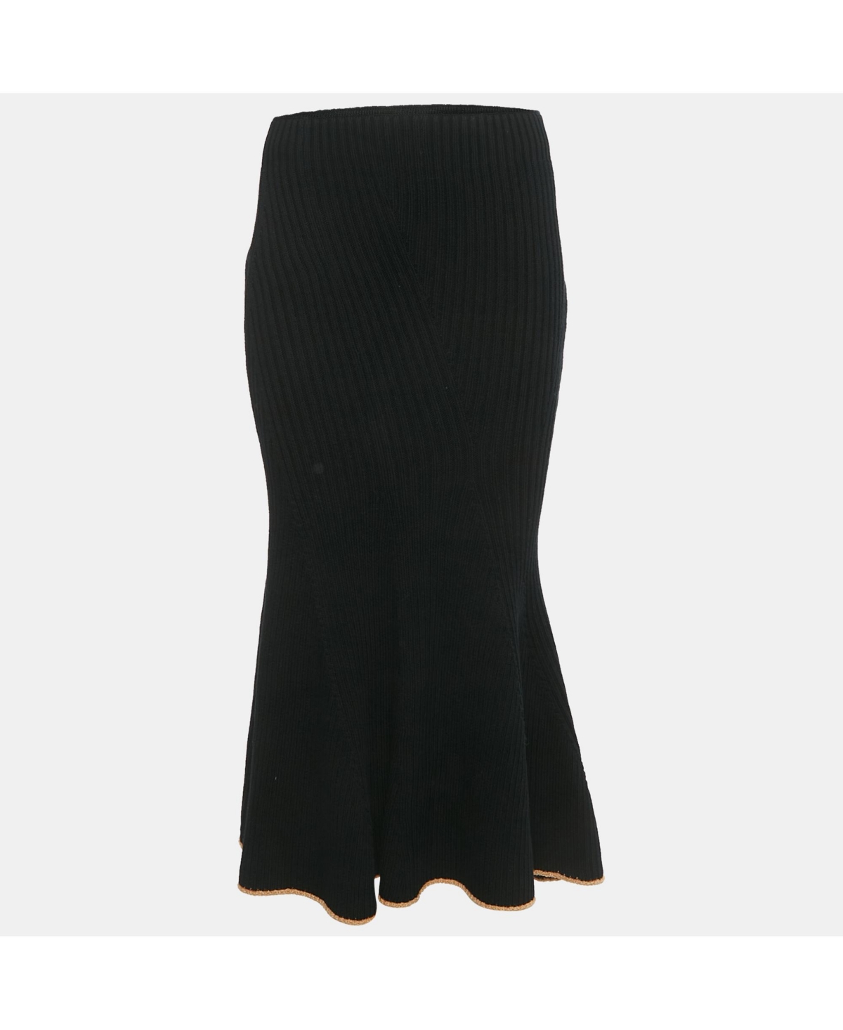 Click here for Pre-Owned Moncler Womens Black Knit Gonna Tricot M... prices