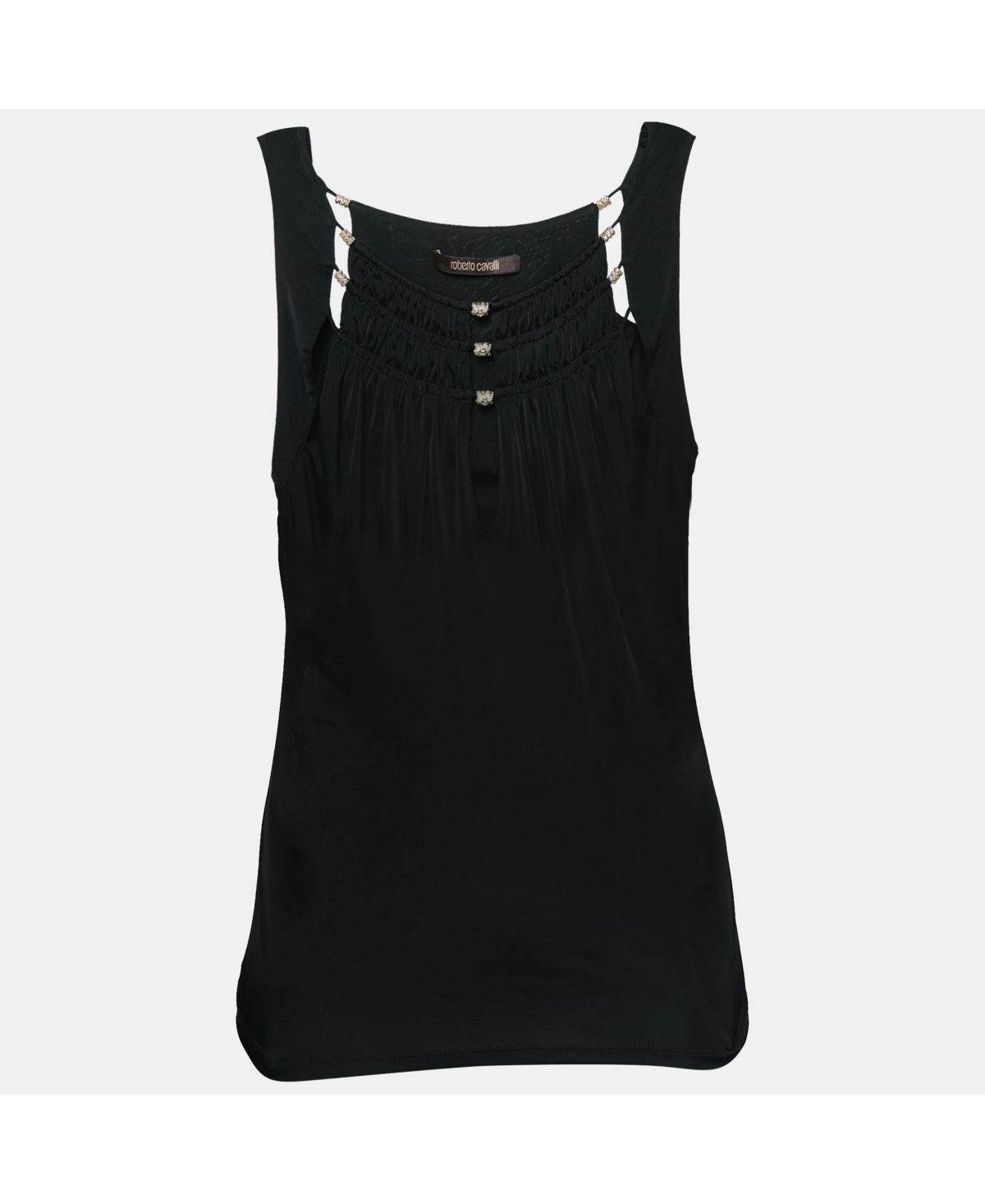 Click here for Pre-Owned Roberto Cavalli Womens Beige Cotton And... prices