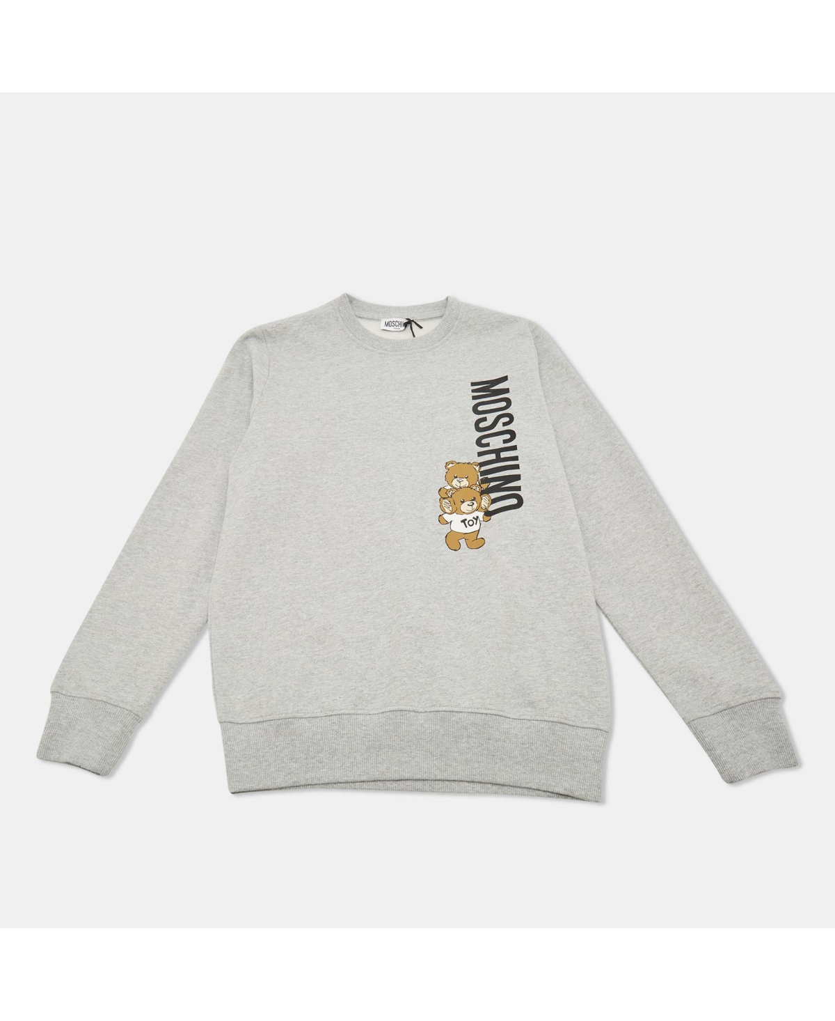 Click here for Pre-Owned Moschino Womens Teen Grey Teddy Print Co... prices