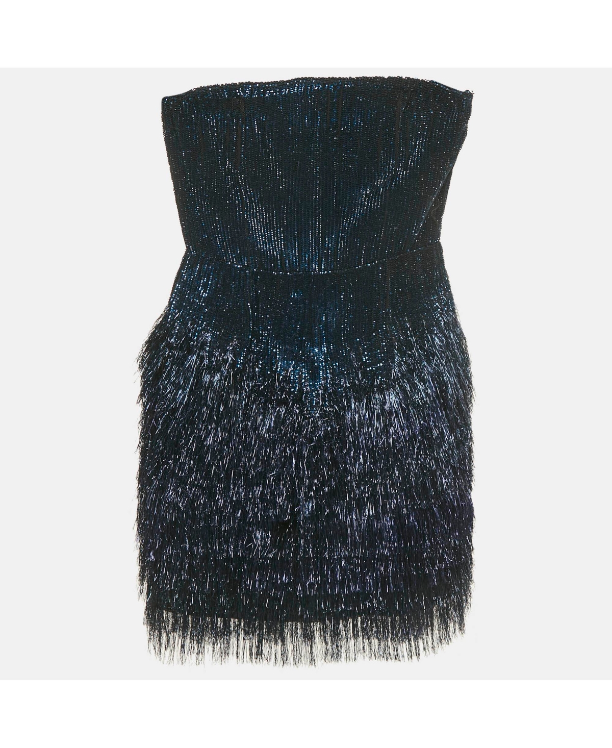Click here for Pre-Owned Roberto Cavalli Womens Blue Sequin And L... prices