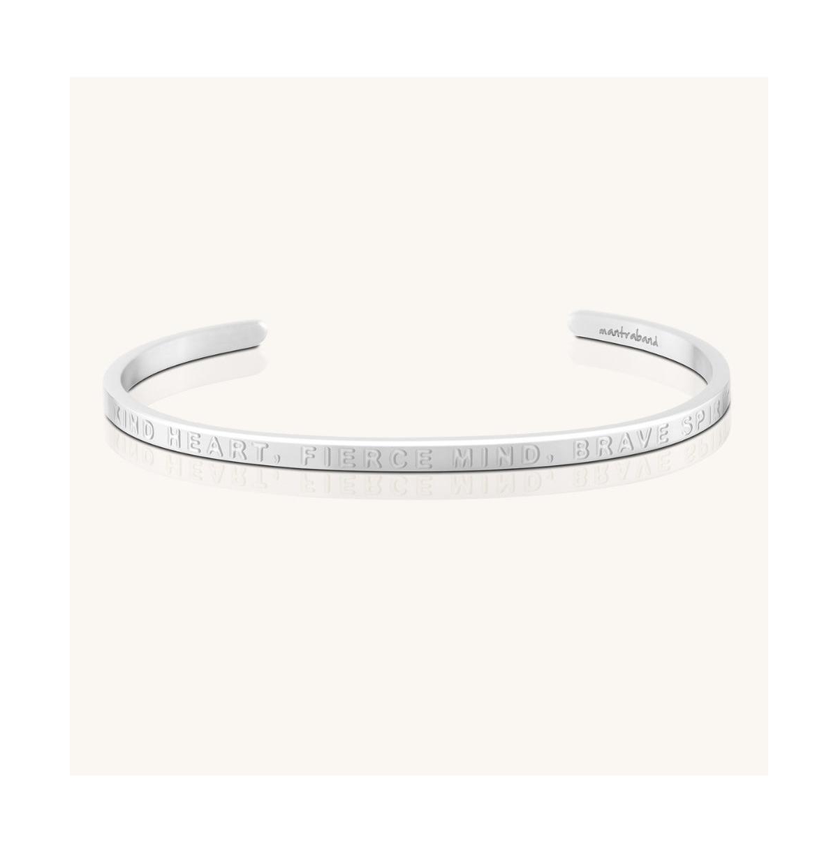Click here for Mantra Kind Heart Fierce Mind Brave Spirit Bracele... prices