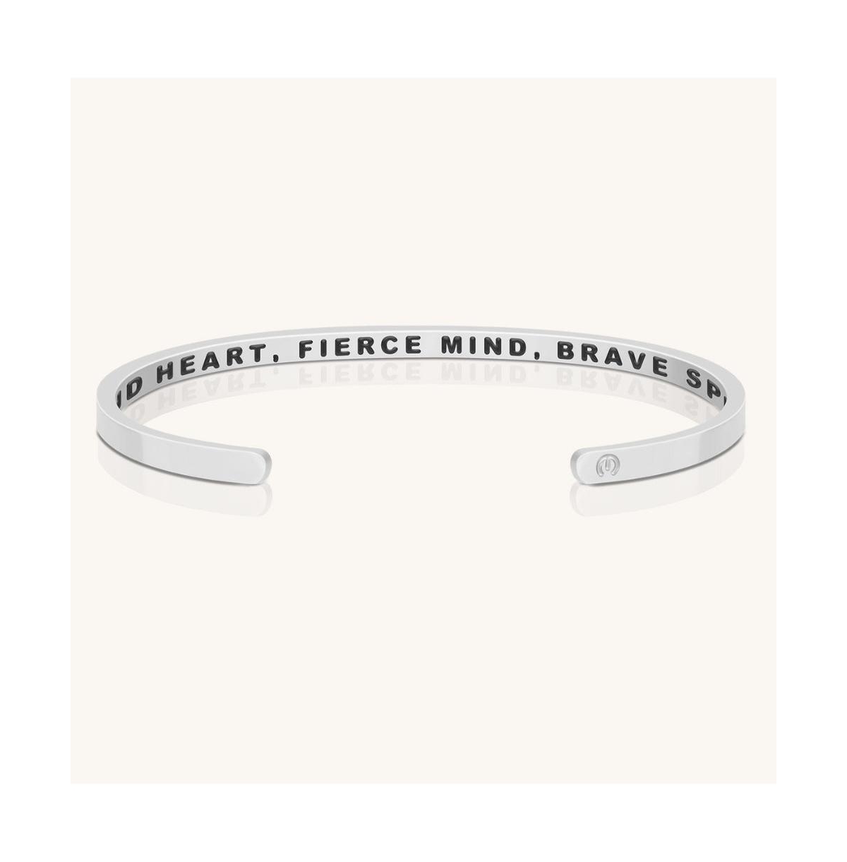 Click here for Mantra Kind Heart Fierce Mind Brave Spirit Bracele... prices