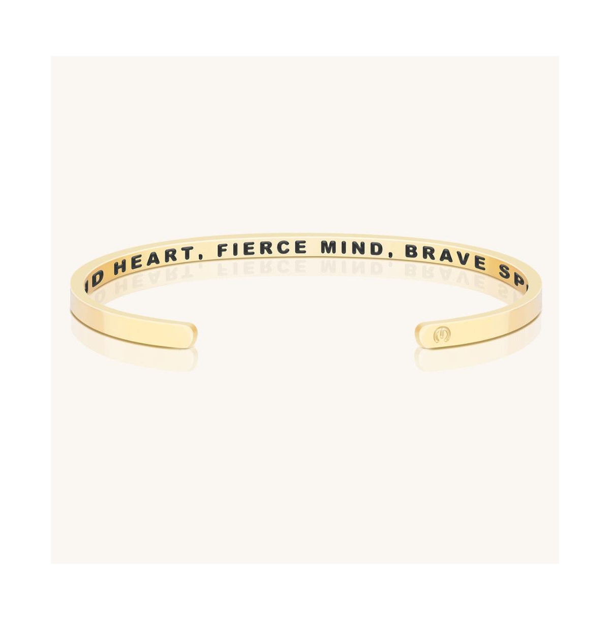Click here for Mantra Kind Heart Fierce Mind Brave Spirit Bracele... prices