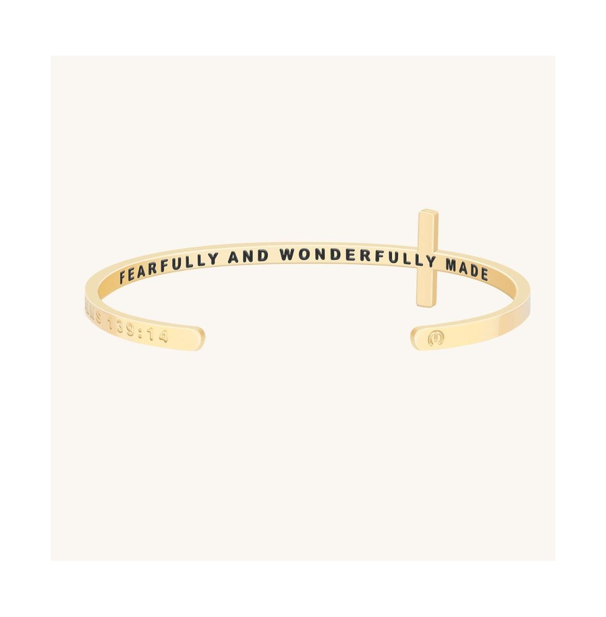 Click here for Mantra The Cross Bracelet Yellow Gold / John 3:16... prices