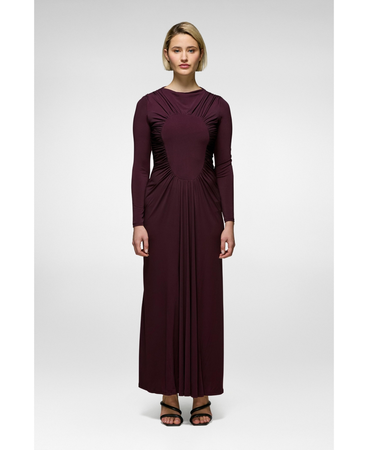 Click here for Daska Womens Chara Dress - Plum prices