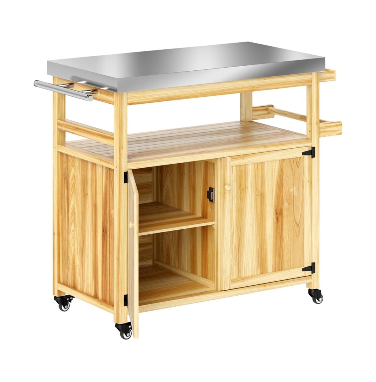 Click here for Slickblue Outdoor Utility Cart for Camping Gear an... prices