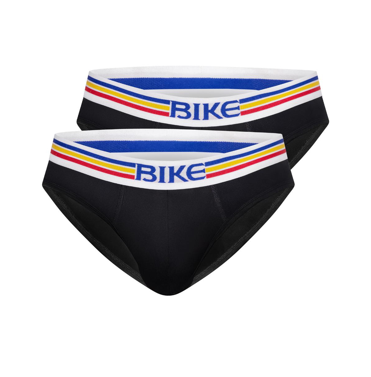 Click here for Bike Athletic Mens 2-pk Stretch Cotton Brief - Bla... prices