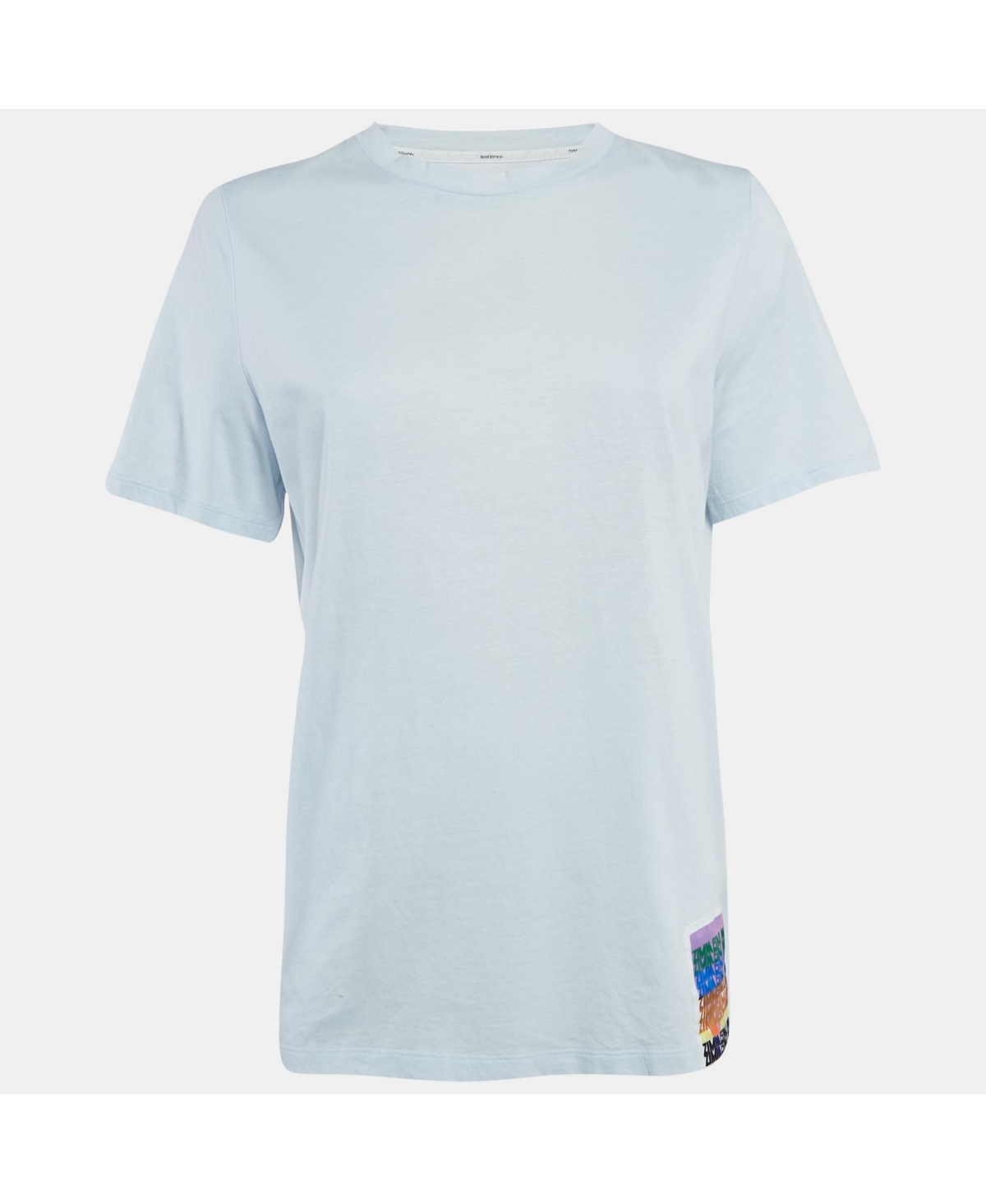 Click here for Pre-Owned Zimmermann Womens Blue Logo Applique Jer... prices