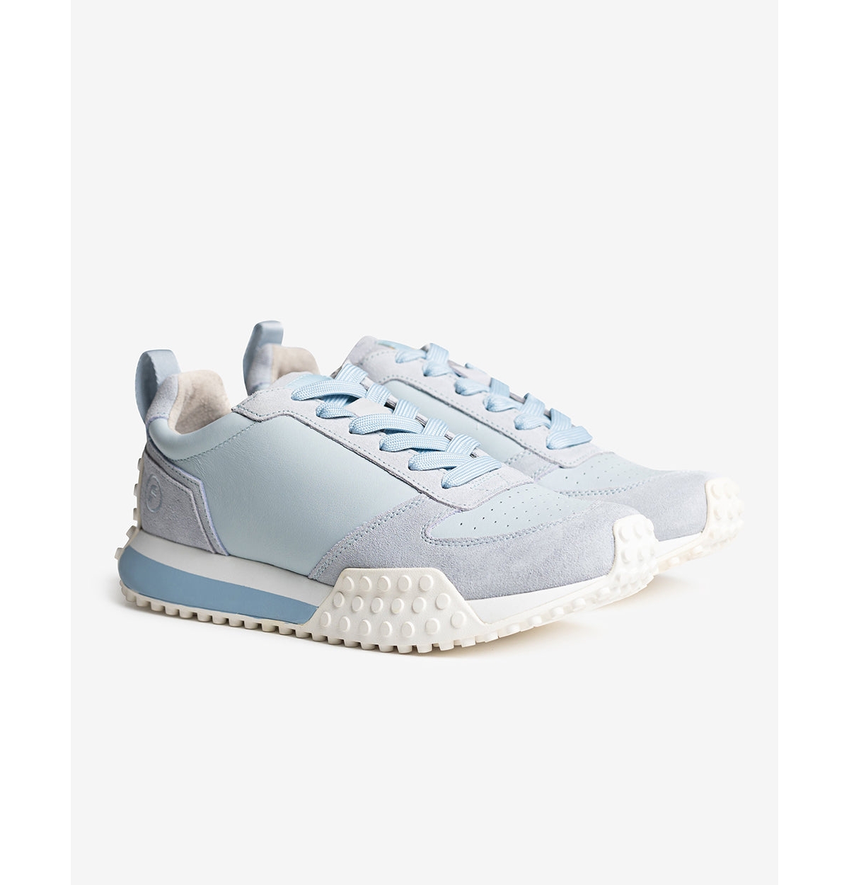 Click here for Freshy Womens Smoove Trainer Sneaker - Sky blue prices