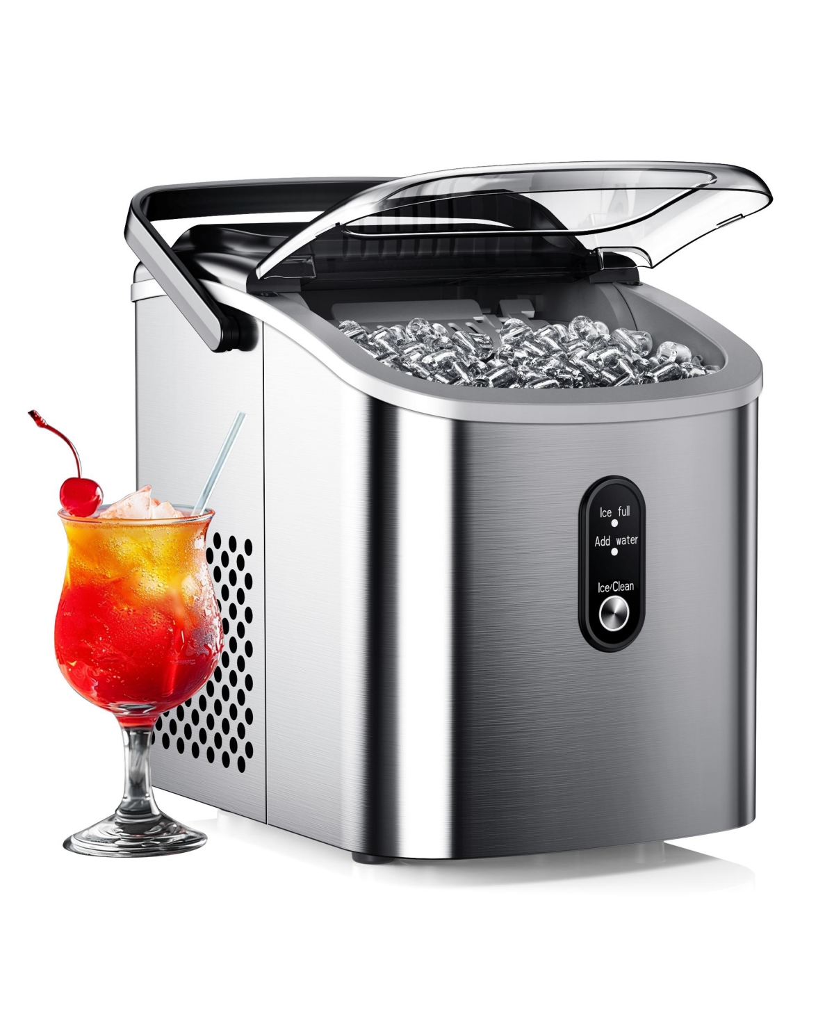 Click here for Euhomy 26.5lbs/D Countertop Bullet Ice Maker Machi... prices