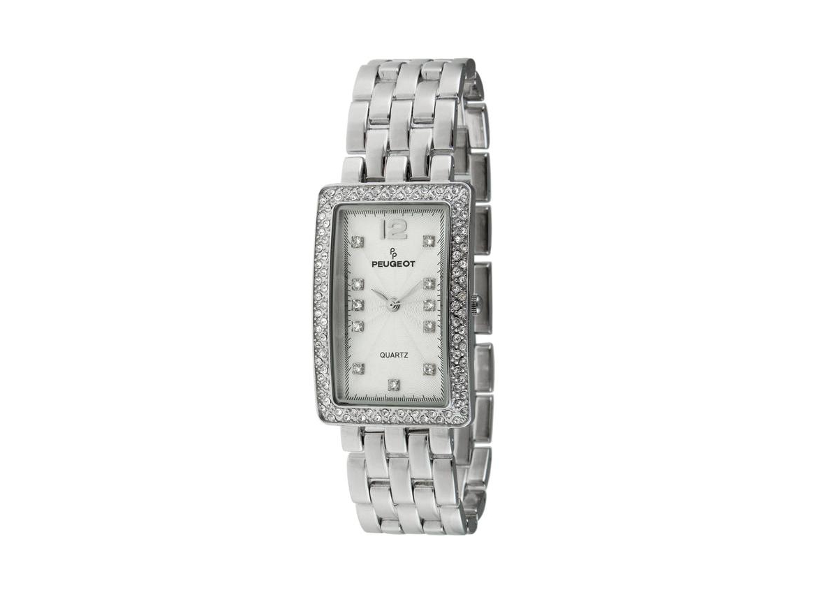 Click here for Peugeot Womens 40x25mm Silver Bracelet Watch with... prices