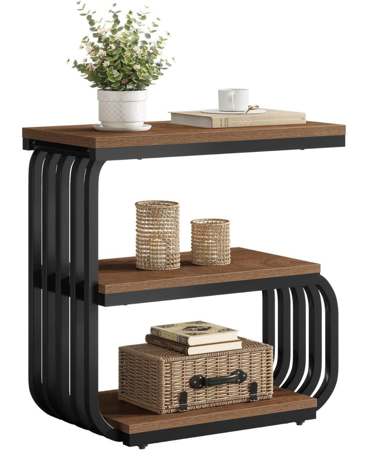 Click here for Tribesigns Small End Table  3 Tier Design Accent T... prices