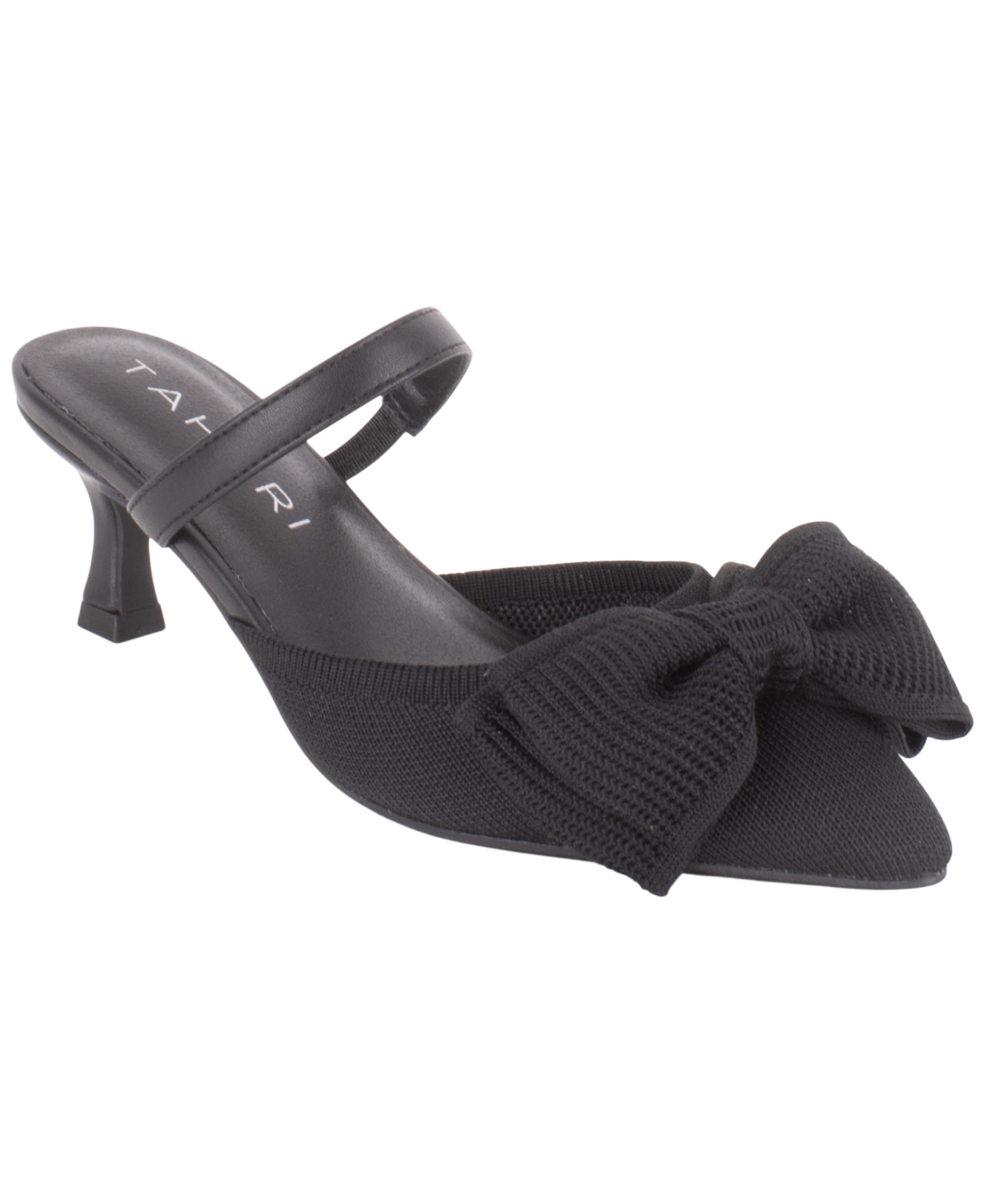 Click here for Tahari Womens Monaco Kitten Heel Pumps - Black prices