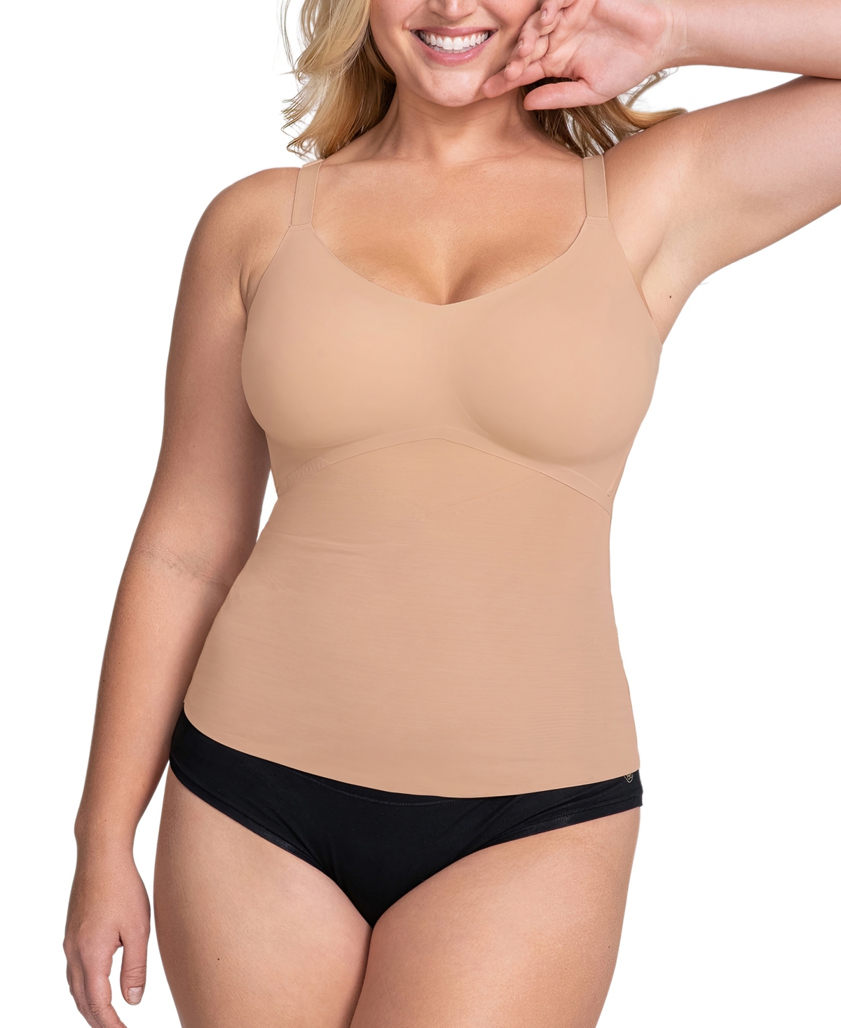 Click here for Honeylove Womens Scoop Neck Shapeware Camisole  Re... prices