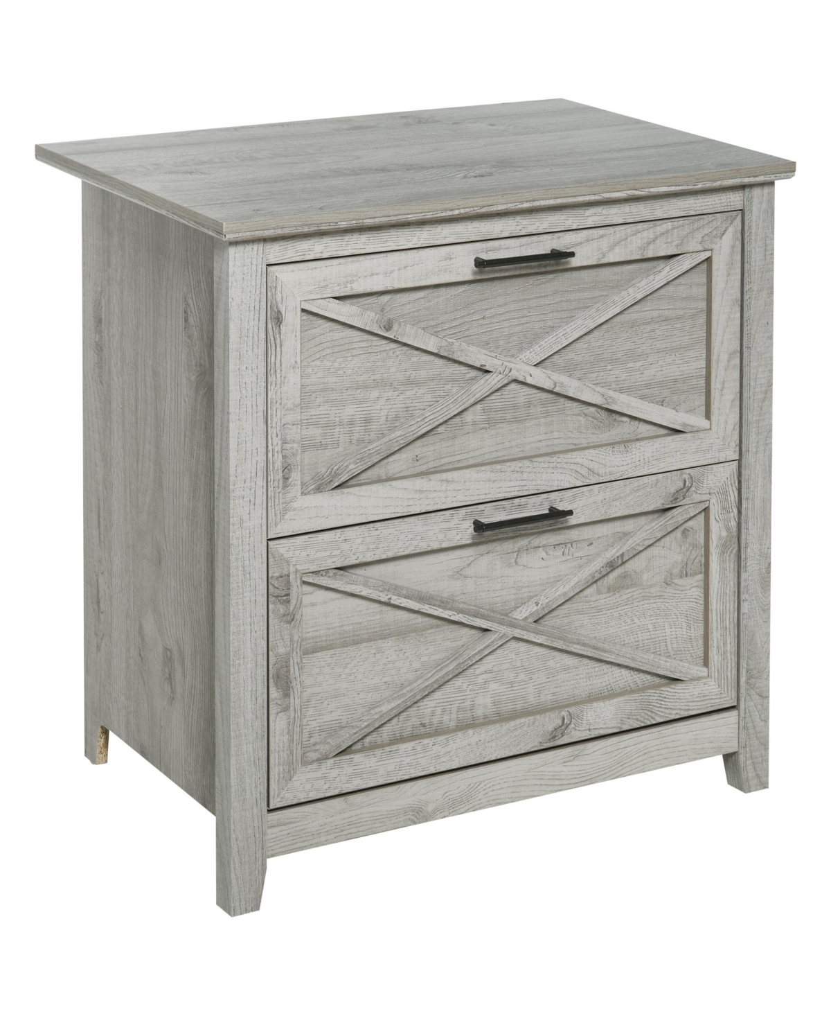 Click here for Homcom Retro Wooden 2-Drawer Lateral File Chest Ca... prices