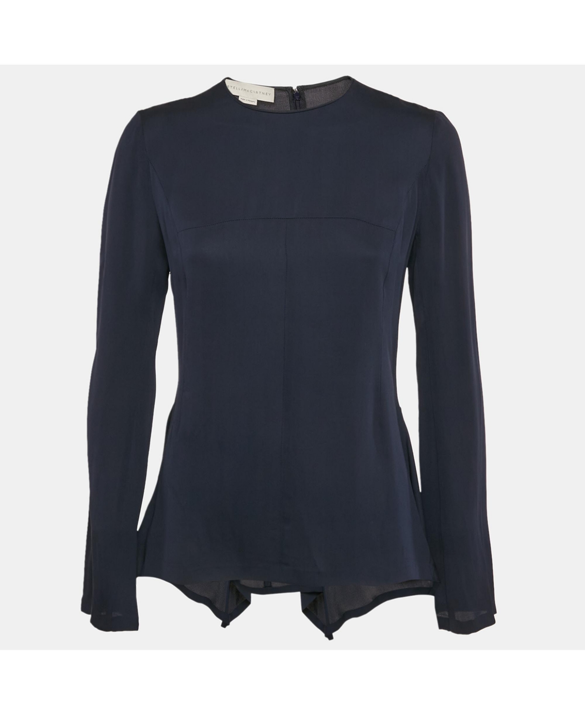 Click here for Pre-Owned Stella Mccartney Womens Navy Blue Crepe... prices