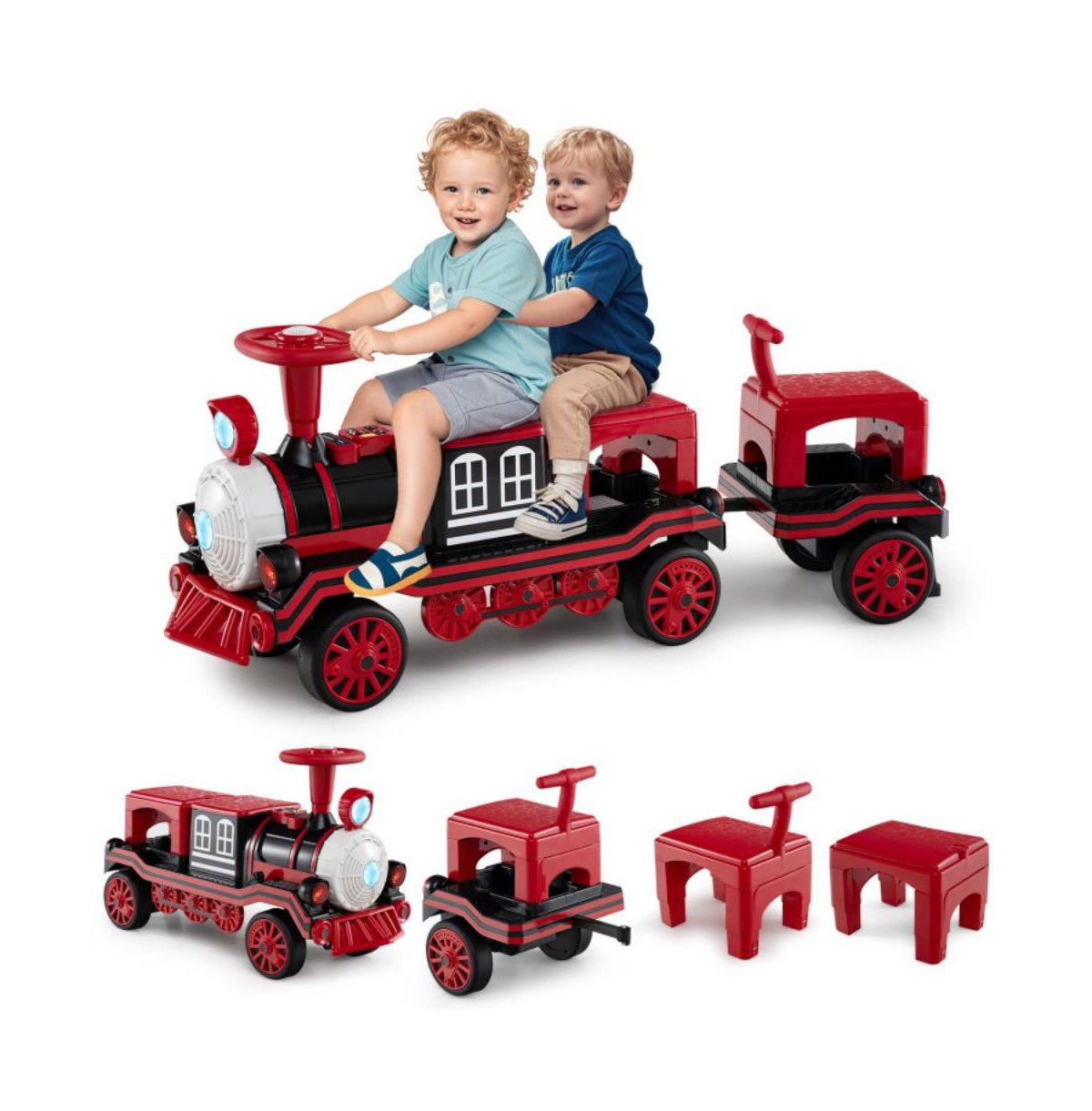 Click here for Hongge 3 Seater Trackless Ride On Train Set with R... prices