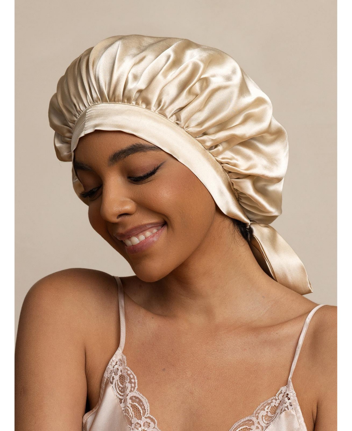 Click here for SilkSilky Womens Mulberry Silk Bonnet with Long Ri... prices