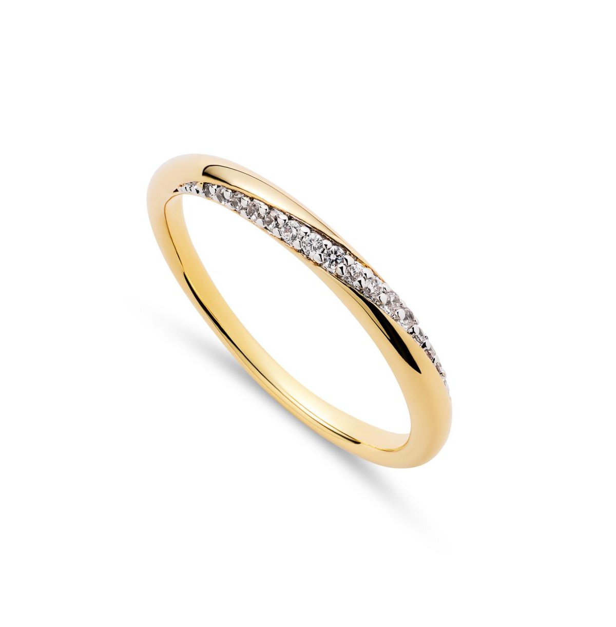 Click here for Ana Luisa Gold Band Ring - Kira Slim Ring prices