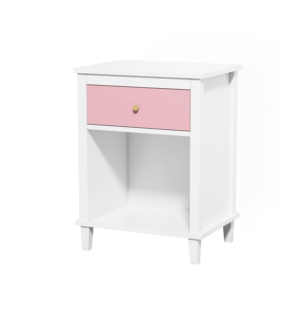 Click here for Cesicia Wooden Nightstand with Drawer and Open She... prices