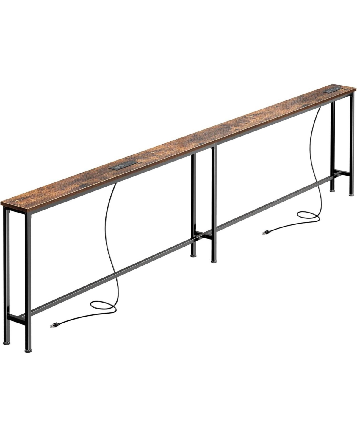 Click here for Lovmor 87Inch Sofa Table with 2 Power Outlets and... prices