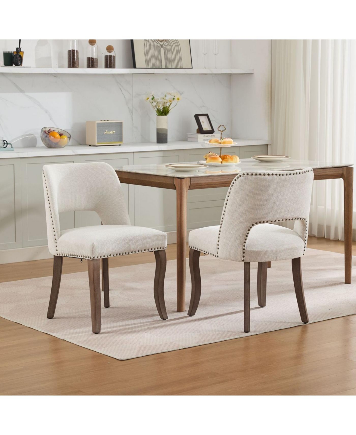 Click here for Streamdale Furniture Wooden Upholstered Dining Cha... prices