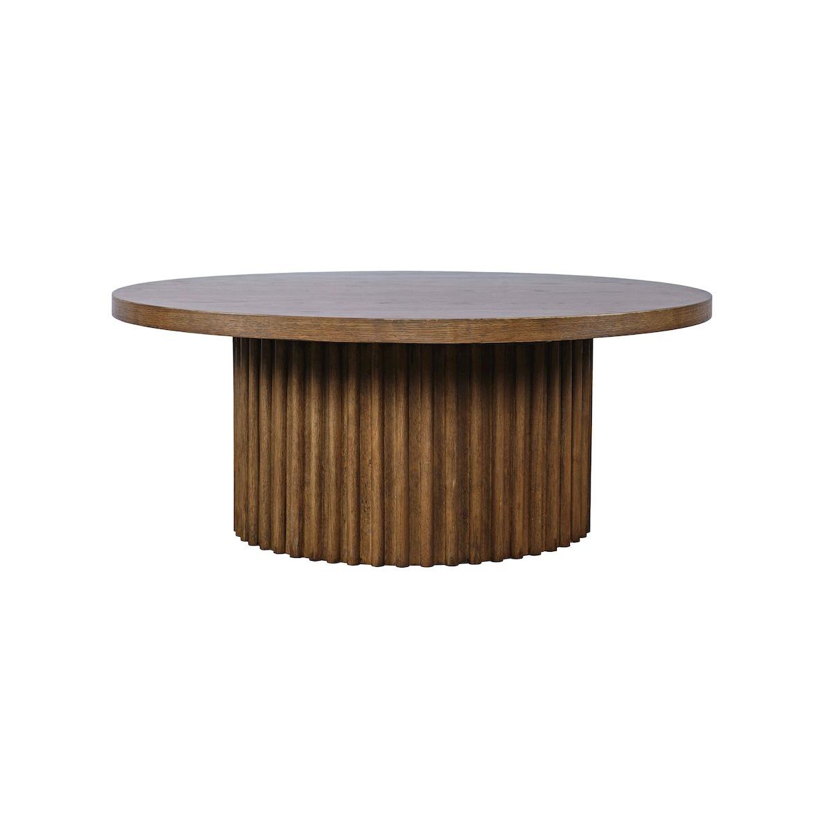 Click here for Jofran 40 Round Mid-Century Modern Fluted Pedestal... prices