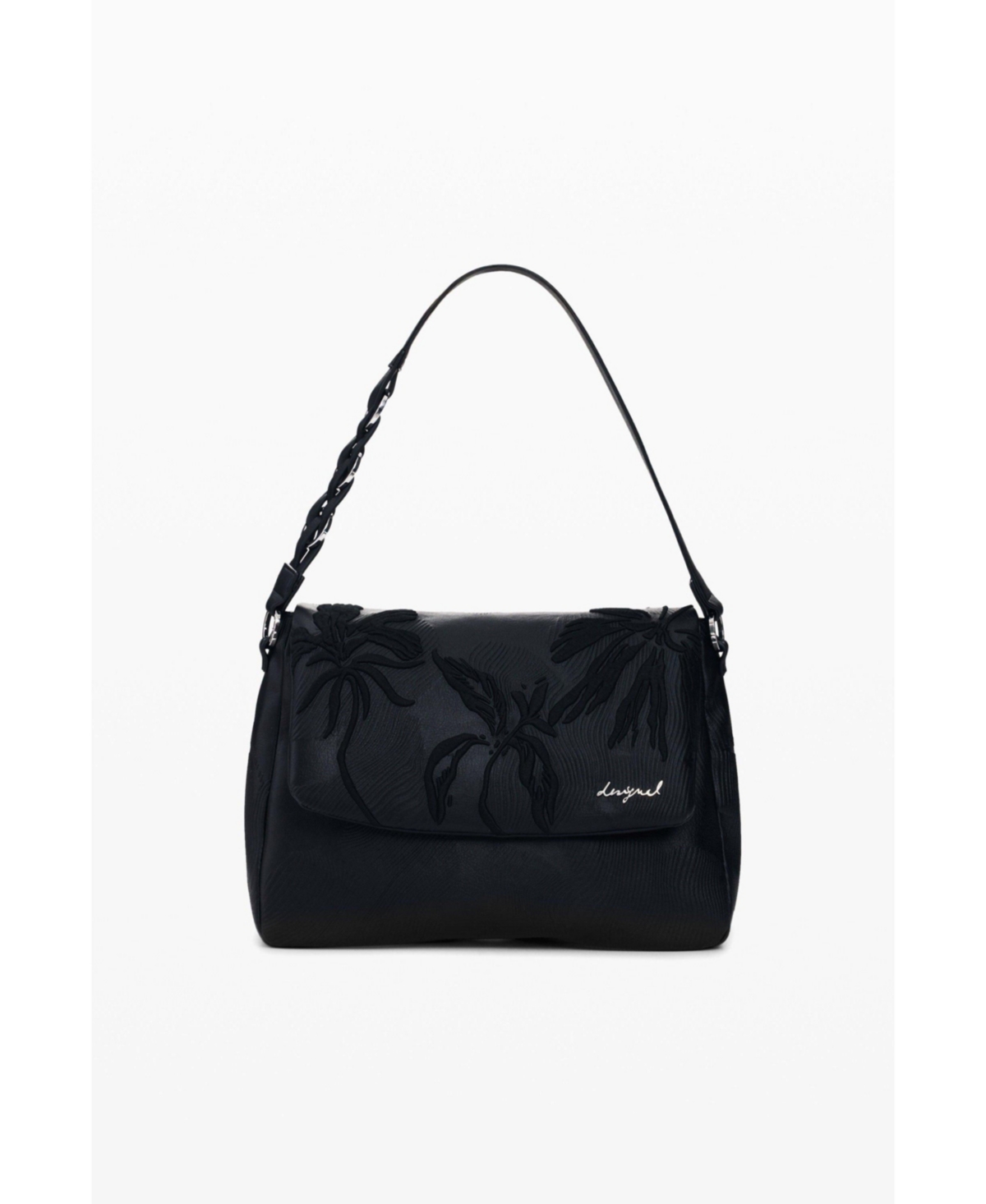 Click here for Desigual Womens Medium backpack with embroidered c... prices