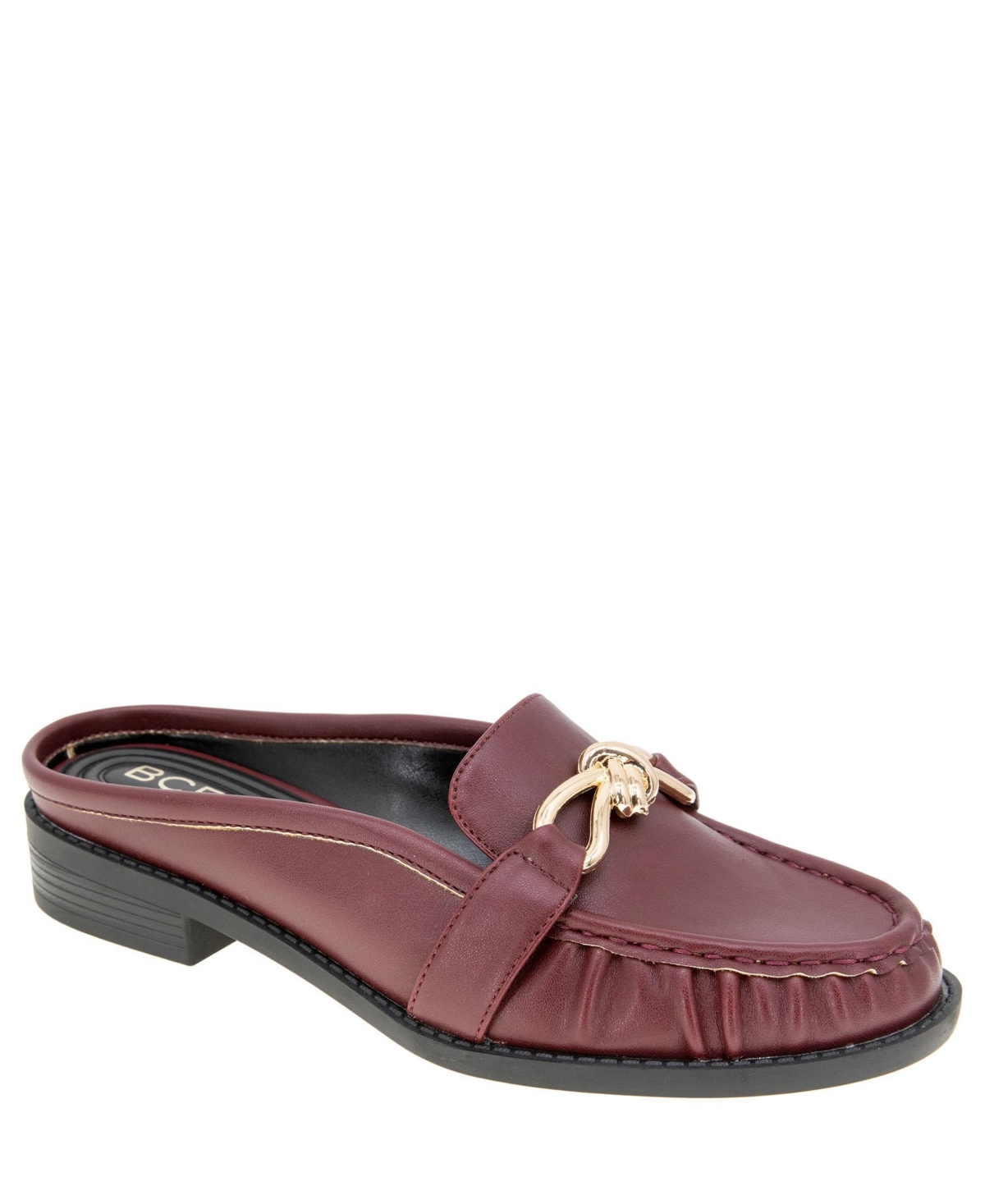 Click here for Bcbg Womens Kaara Dark Cherry Mules - Dark cherry prices