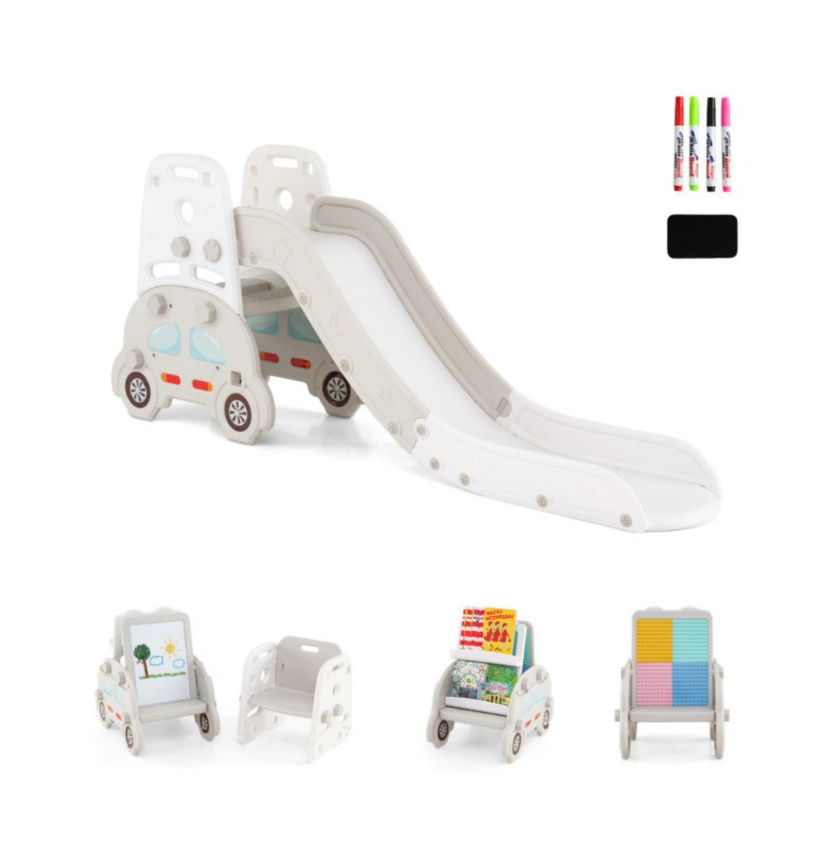 Click here for Hongge 5 in 1 Convertible Toddler Slide and Art Ea... prices