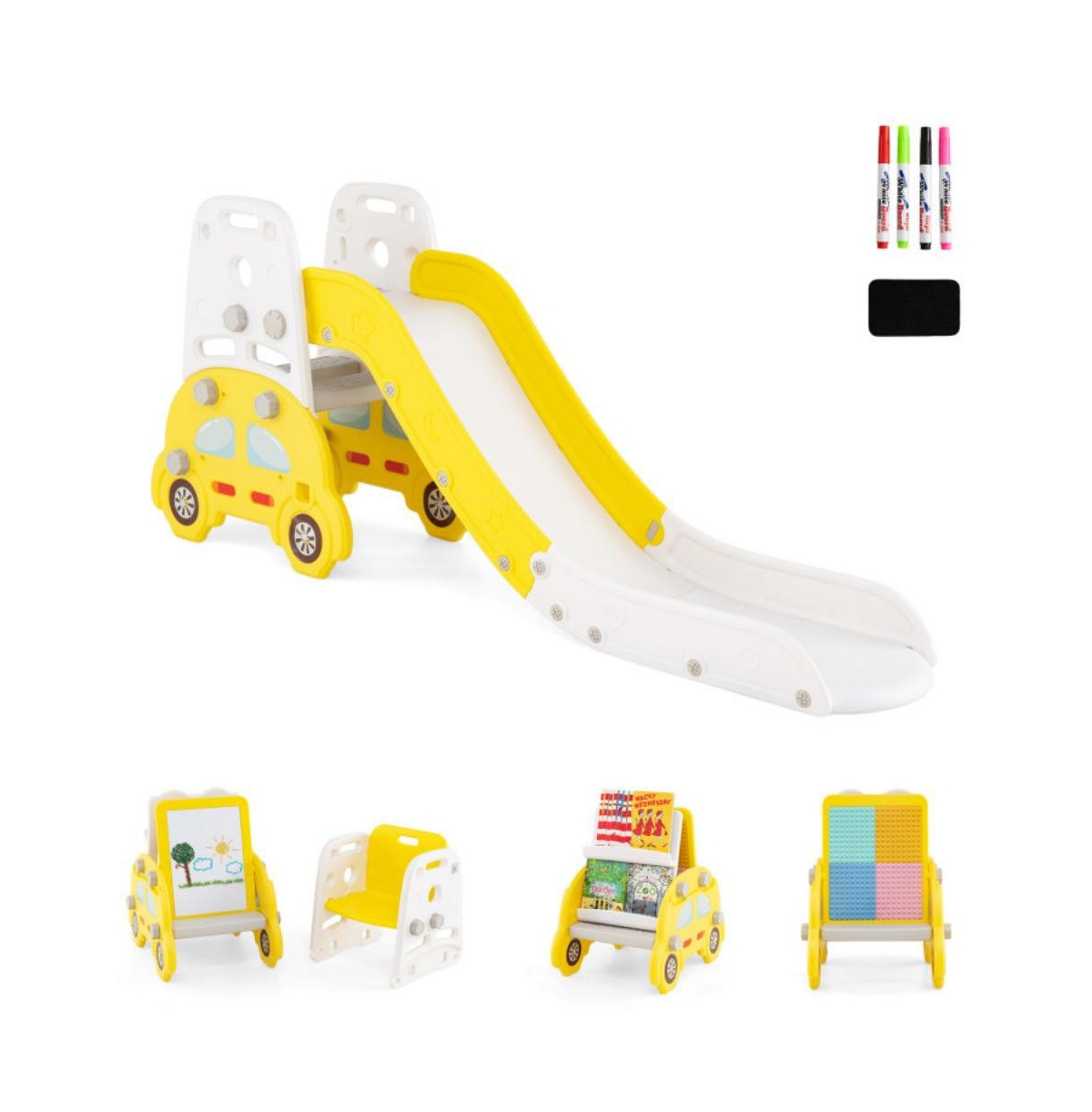 Click here for Hongge 5 in 1 Convertible Toddler Slide and Art Ea... prices