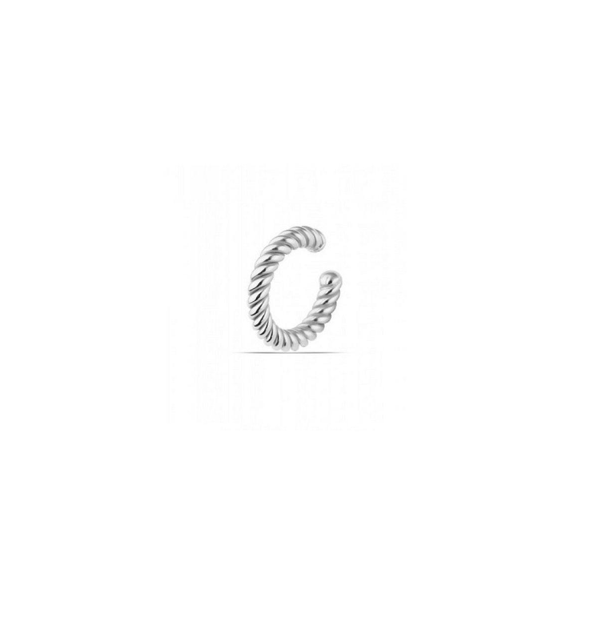 Click here for Spero London Twisted Sterling Silver Ear Cuff No P... prices
