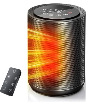 Cowsar Small Electric Space Heater with Thermostat & Remote - Macy's