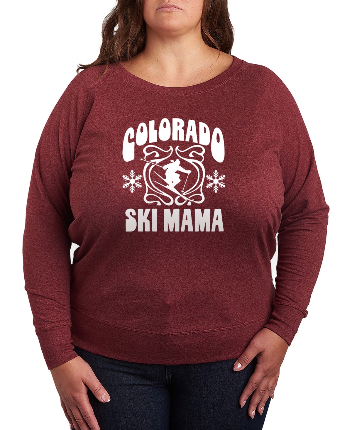 Click here for Hybrid Apparel Plus Size Colorado Ski Mama Word Ar... prices