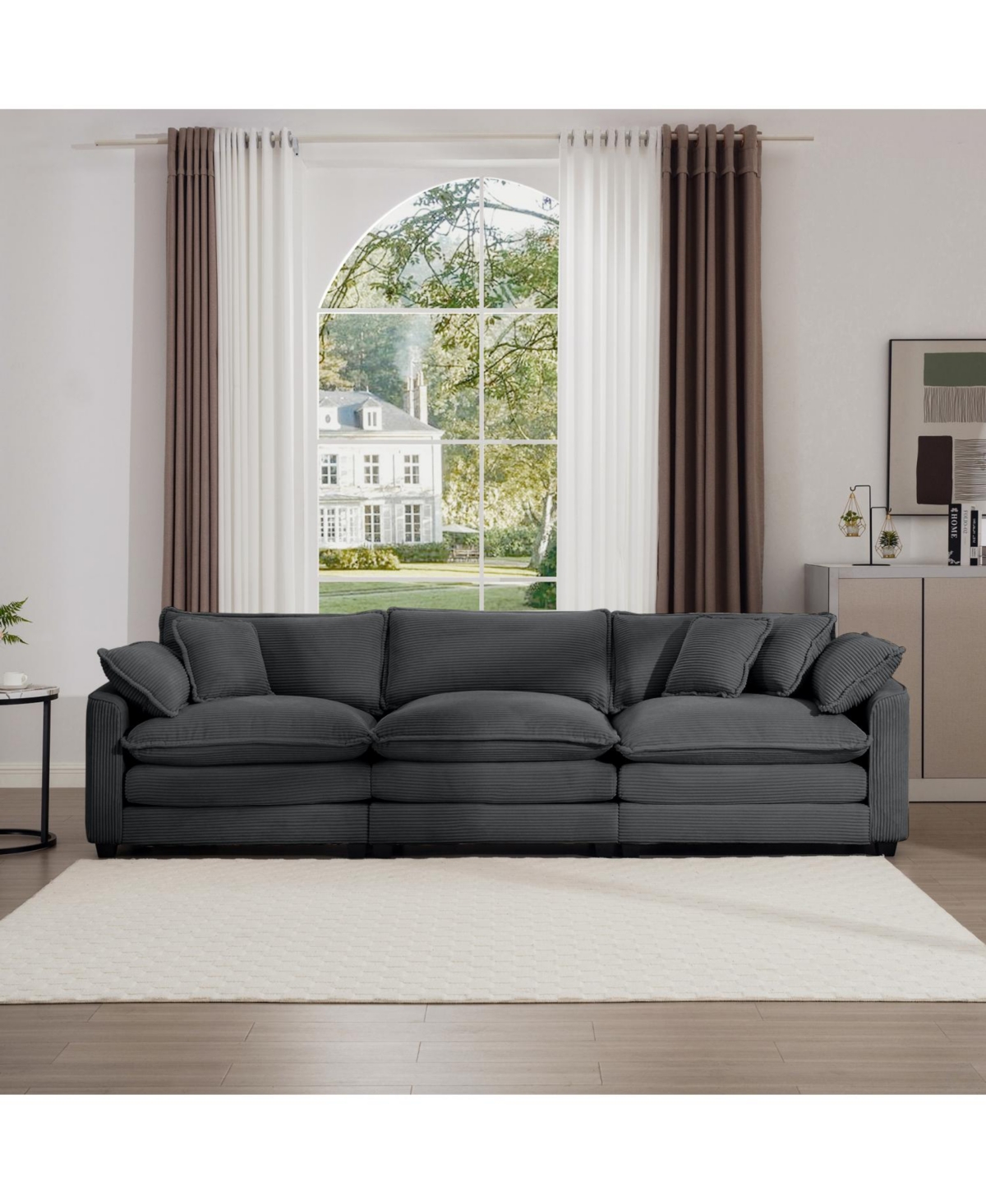 Click here for Streamdale Furniture Mid-Century Modern Corduroy S... prices