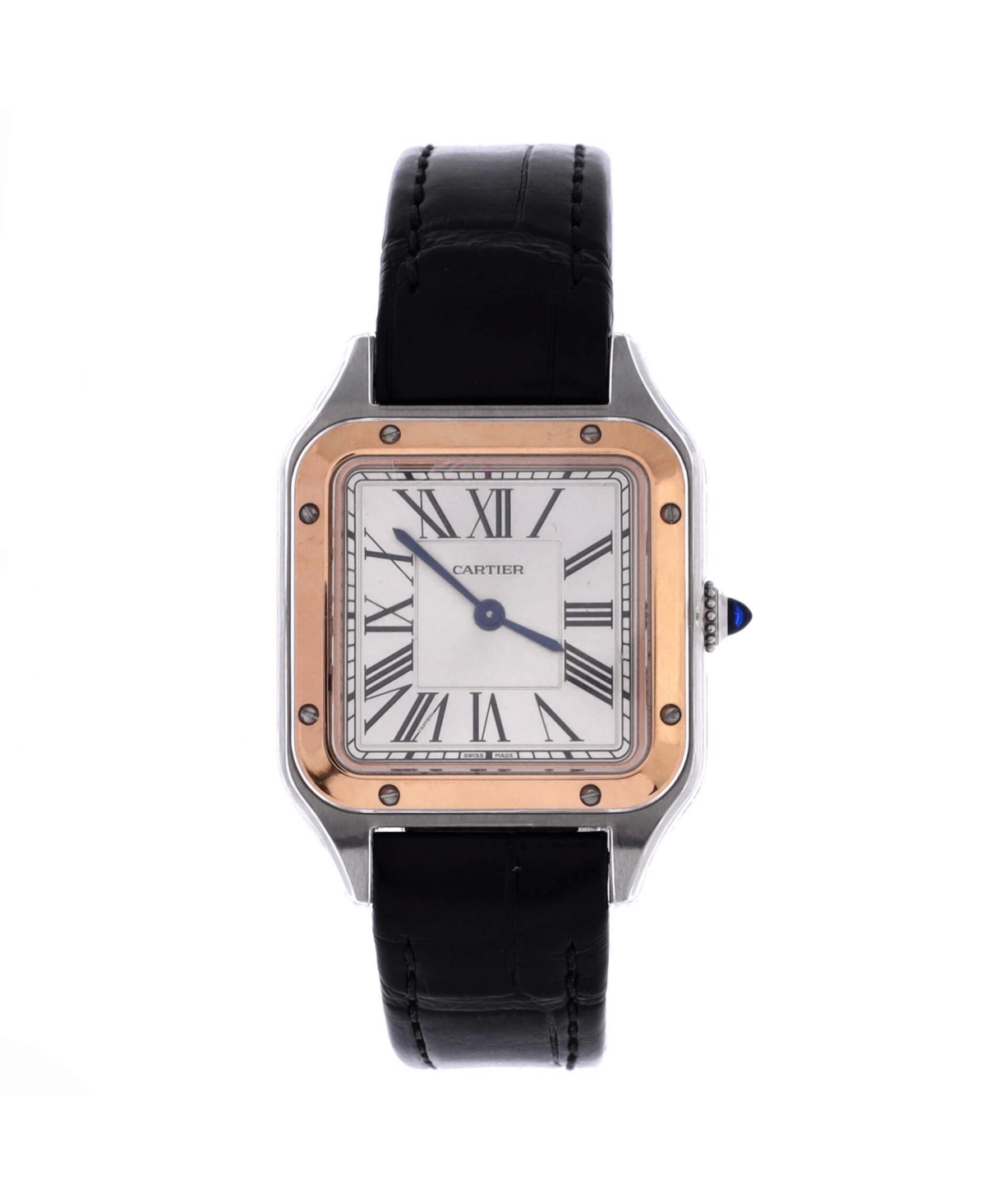 Click here for Pre-Owned Cartier Santos Dumont Quartz Watch in St... prices