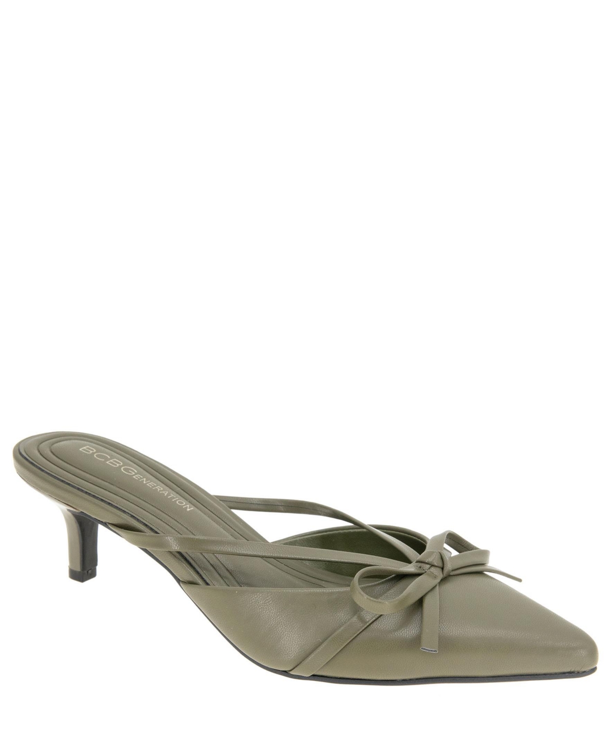 Click here for BCBGeneration Womens Deen Pumps - Dark olive prices