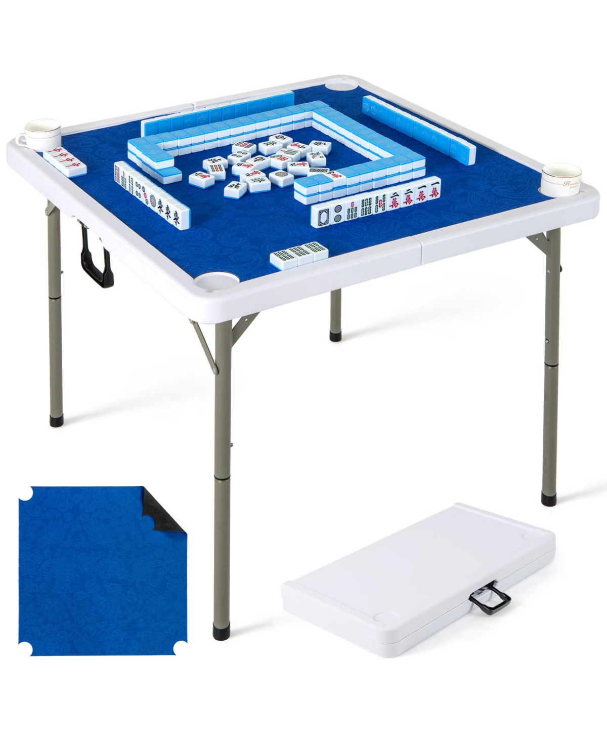 Click here for Hongge 35-Inch Folding Mahjong Table for 4 Players... prices