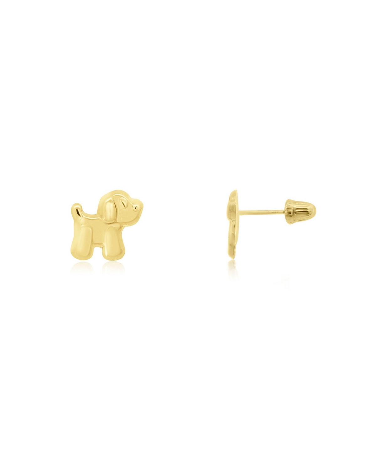 Click here for The Lovery Baby Puppy Screw Back Stud Earrings - G... prices