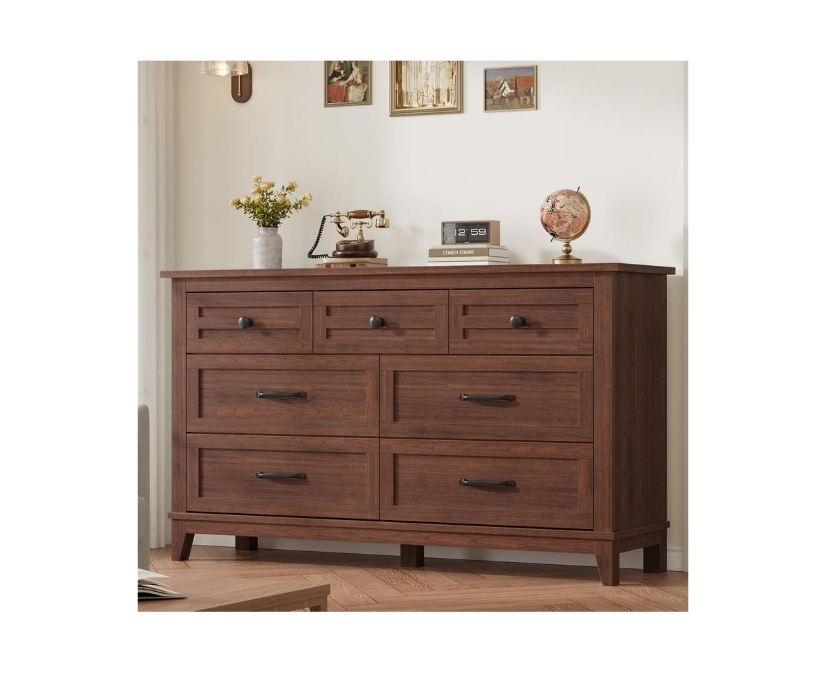 Click here for gaomon 54 Wide Storage Freestanding Drawer Dresser prices