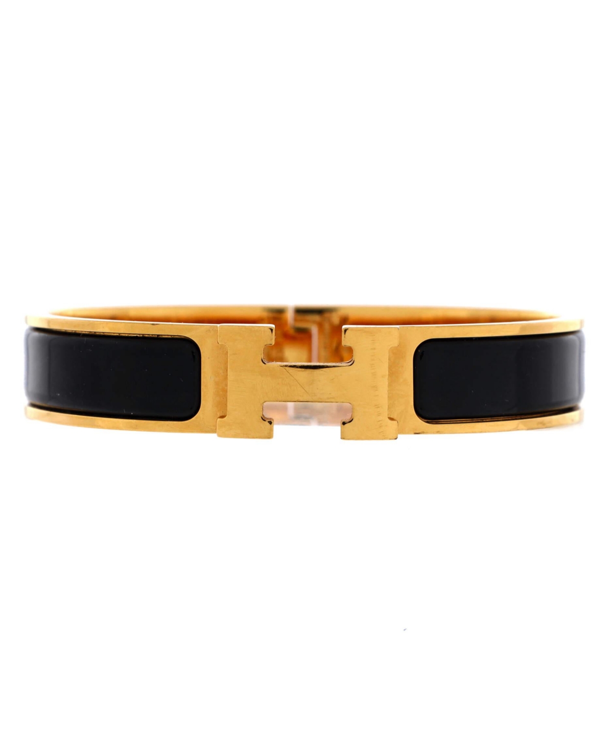 Click here for Pre-Owned Hermes Clic H Bracelet - Enamel prices