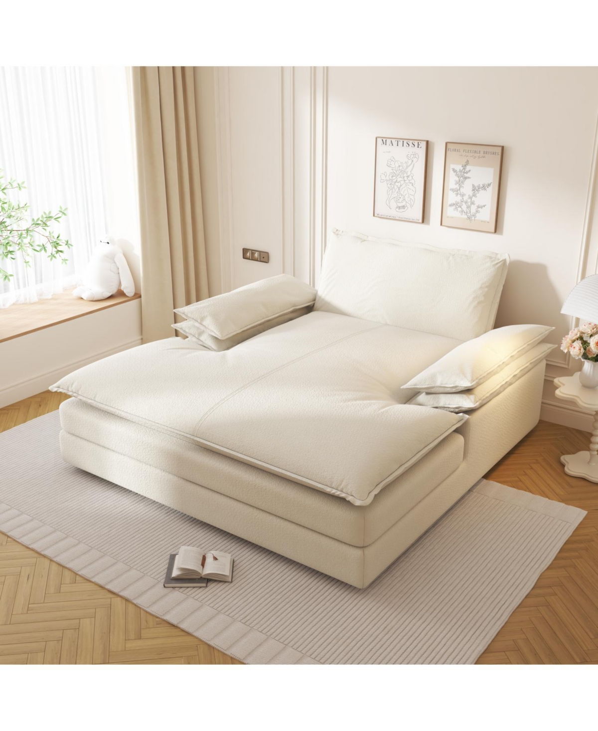 Click here for Streamdale Furniture Oversized Double Chaise Loung... prices