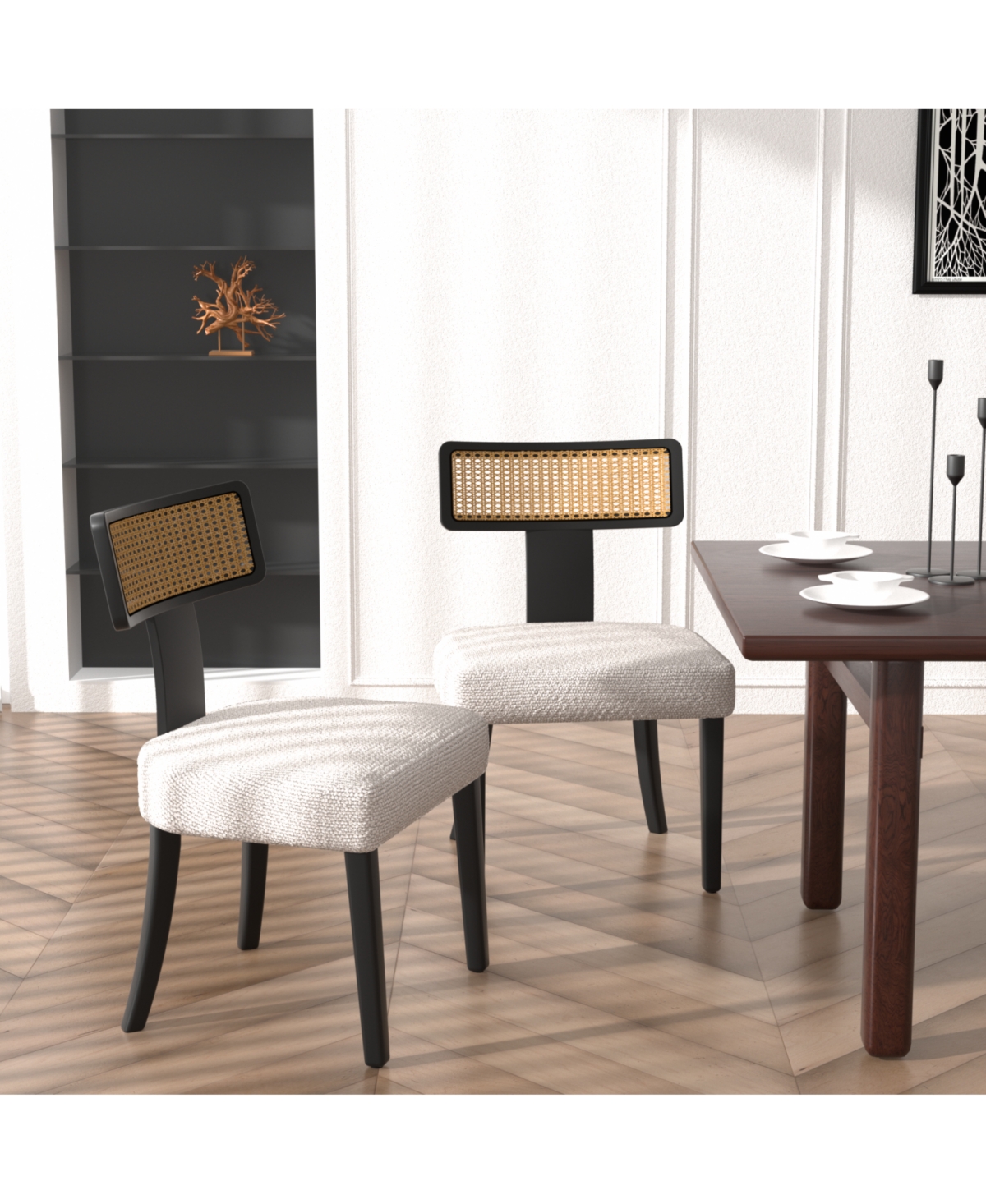 Click here for Streamdale Furniture Mid Century Rattan Dining Cha... prices