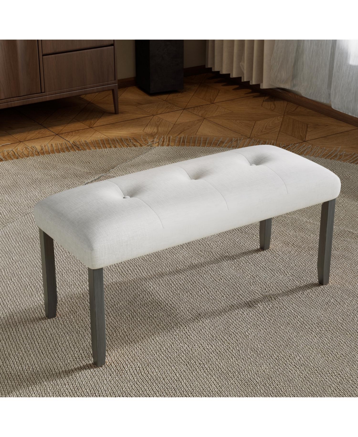 Click here for Streamdale Furniture Tufted Upholstered Bench - Be... prices