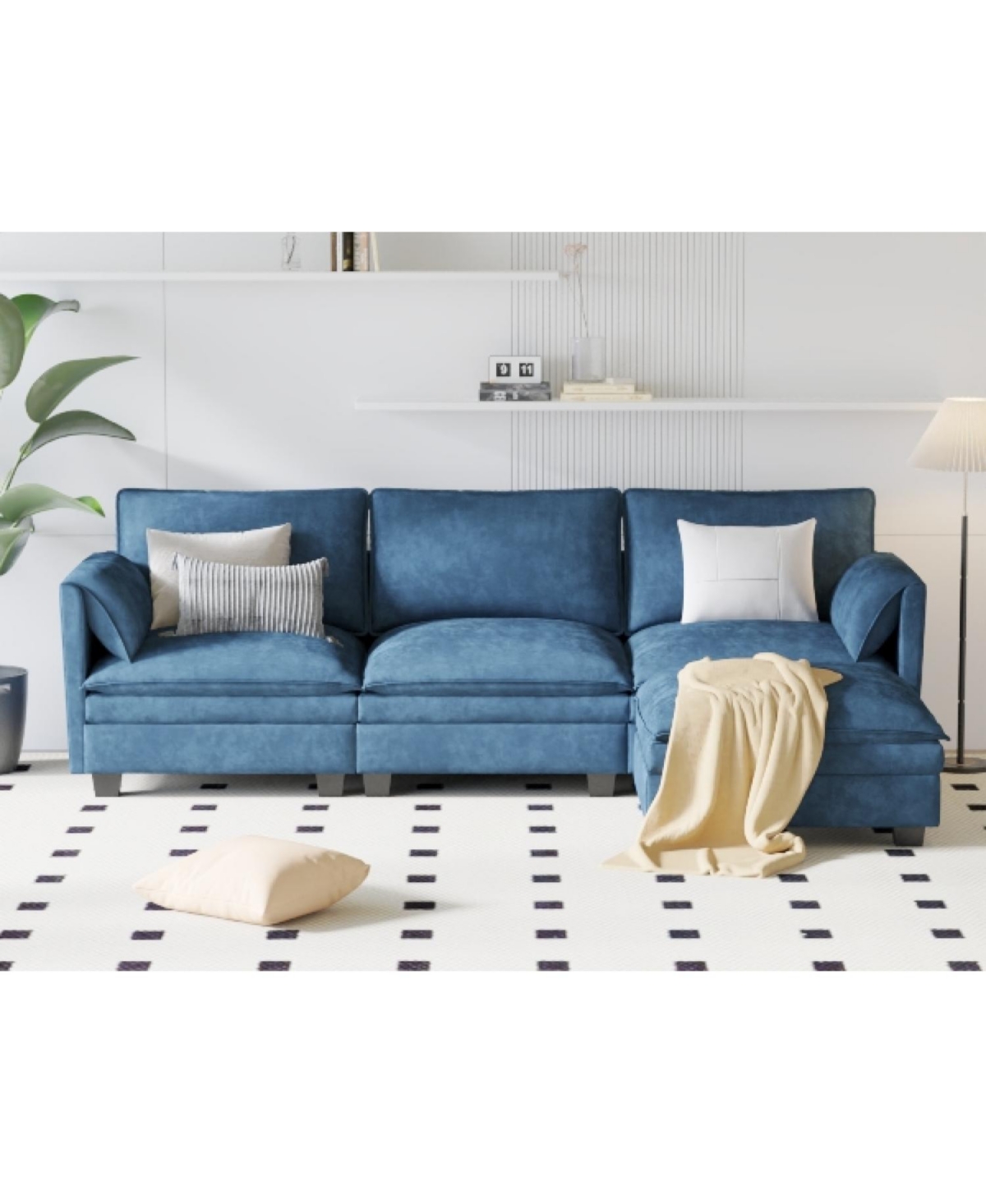 Click here for Streamdale Furniture 107.8" 3 Seater L-Shaped... prices