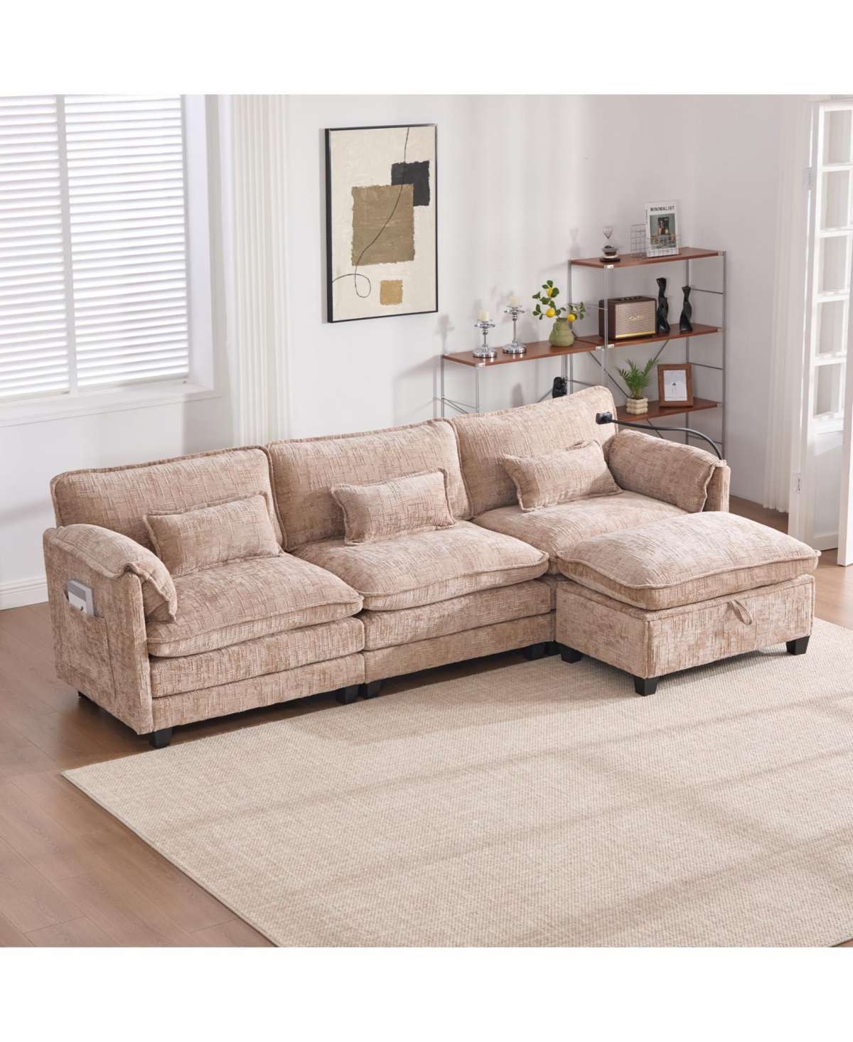 Click here for Streamdale Furniture Oversized Sectional Sofa Clou... prices