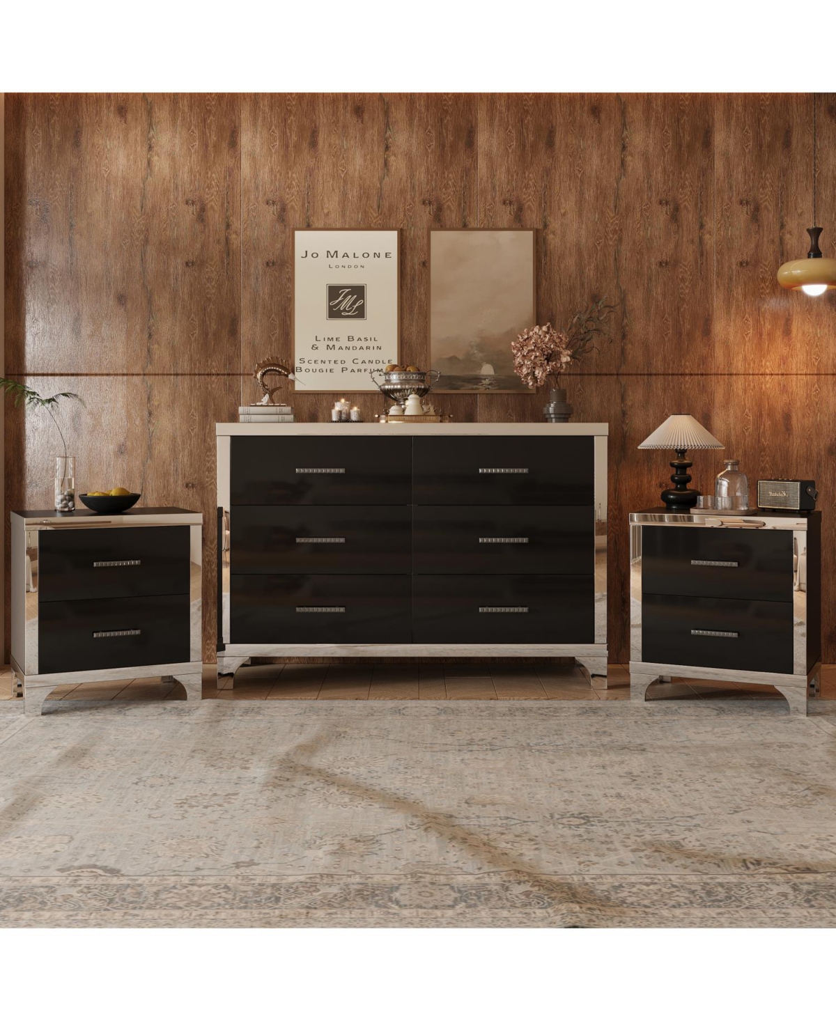 Click here for Streamdale Furniture 3-Pieces Sets Dresser and Two... prices