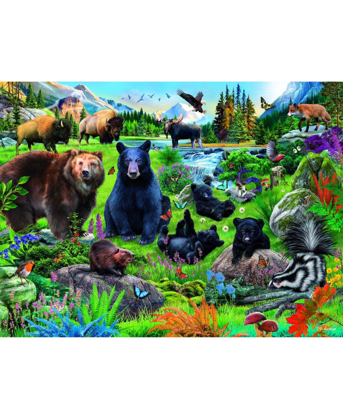 Click here for SunsOut Meadowland Summer 1000 piece Jigsaw Puzzle... prices