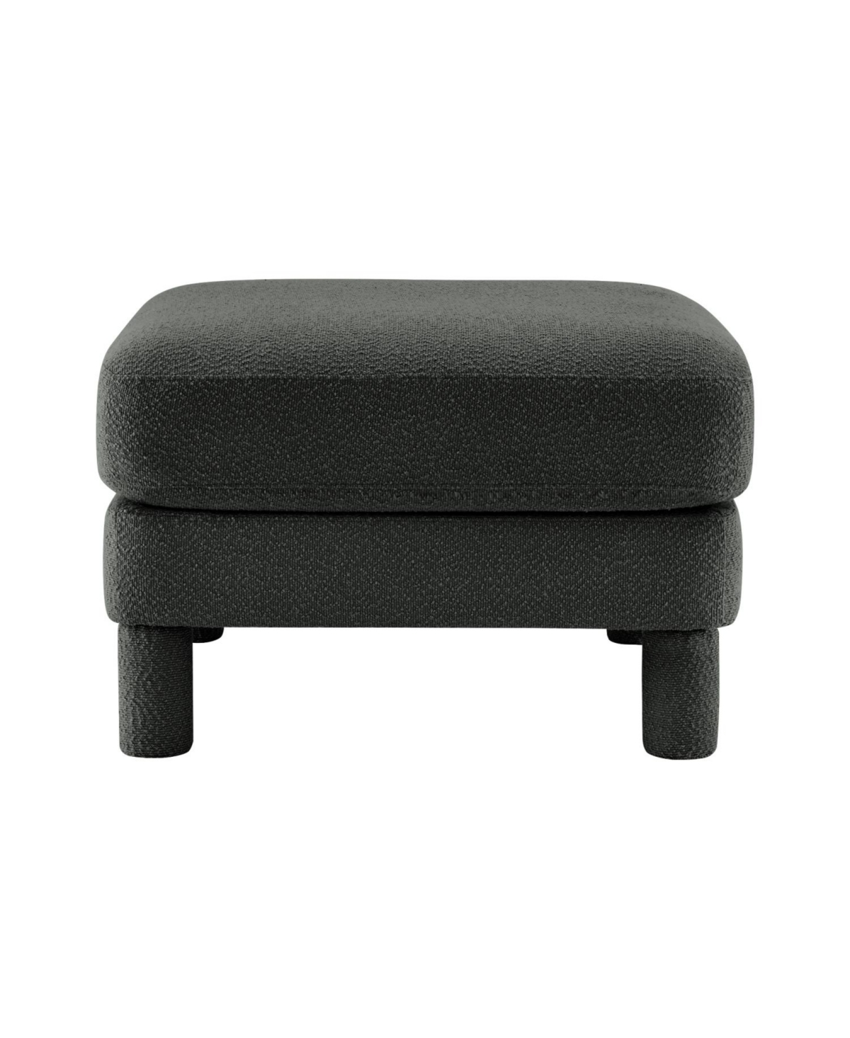 Click here for Streamdale Furniture Lucas Ottoman Polyester - Dar... prices
