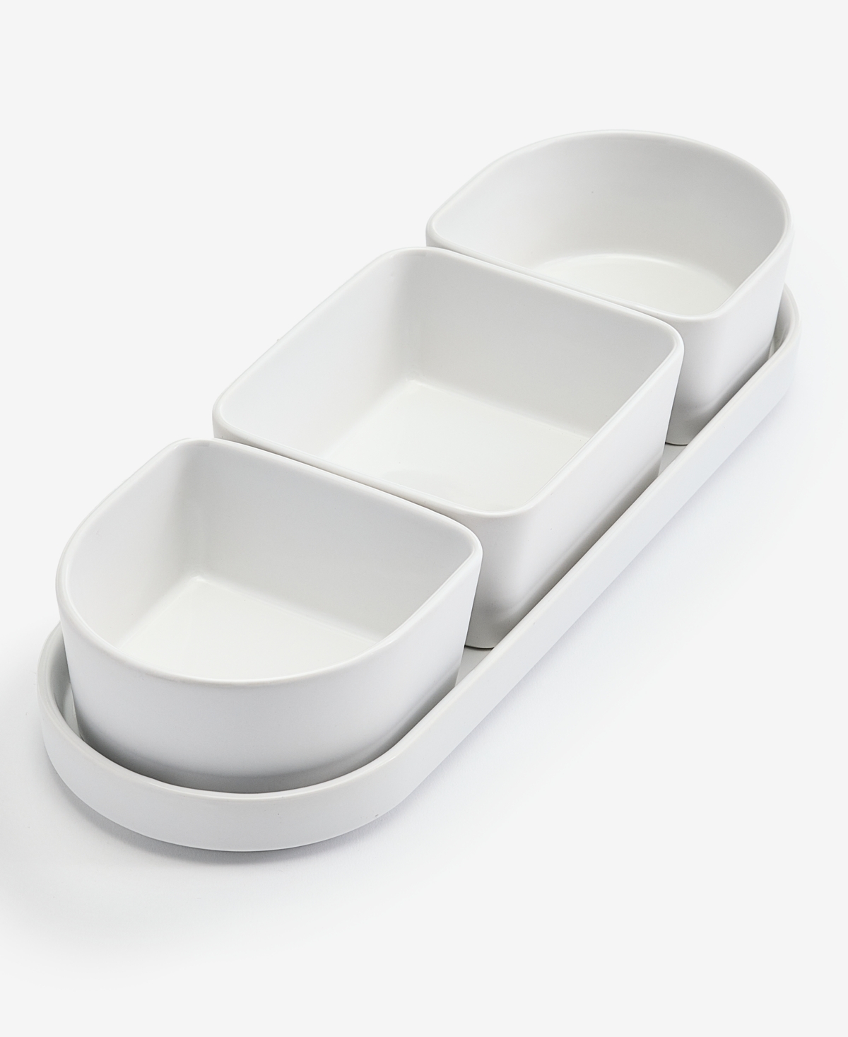 Click here for The Cellar Morgan Ceramic 4-Pc. Section Server  Ma... prices